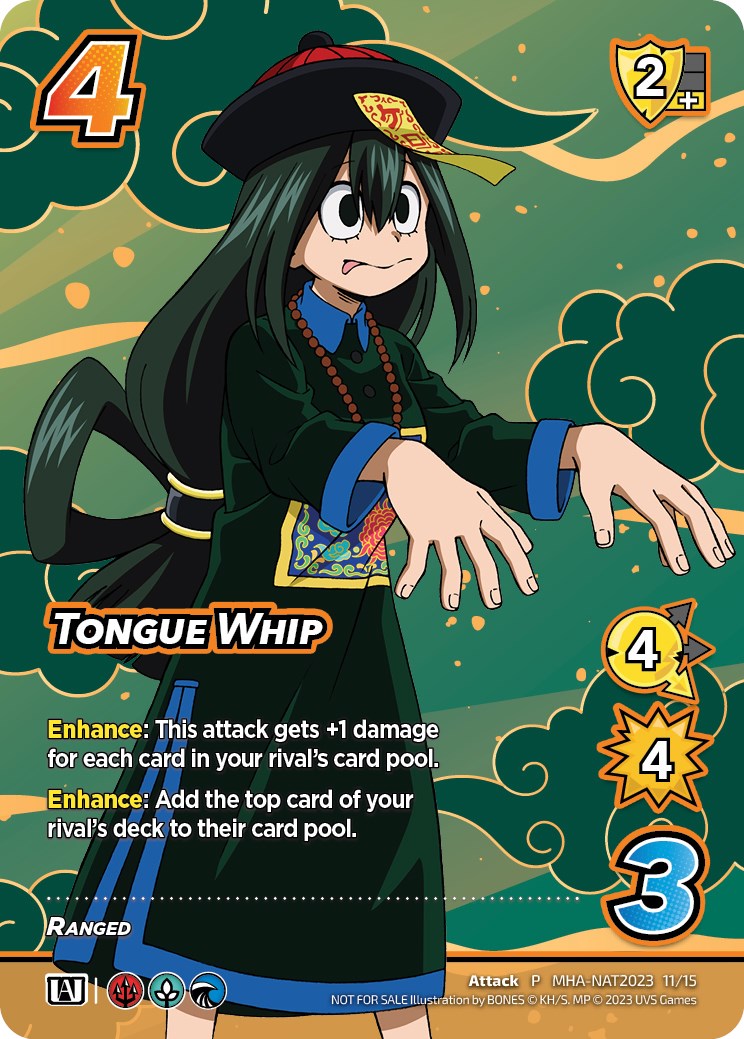 Tongue Whip (Pro Hero Nationals 2023) - UniVersus: My Hero Academia ...