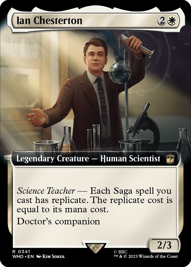 Ian Chesterton (Extended Art) - Universes Beyond: Doctor Who - Magic: The Gathering