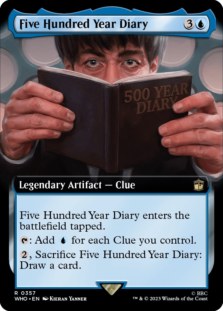 Five Hundred Year Diary (Extended Art) - Universes Beyond: Doctor Who ...