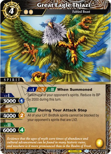 Great Eagle Thiazi (Tournament Pack Vol. 3) - Launch & Event Promos ...
