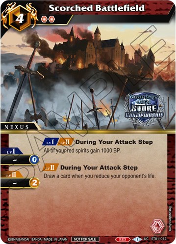 Scorched Battlefield (Champion Card Set Vol. 3) - Launch & Event Promos ...