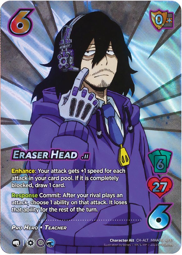 Eraser Head - UniVersus: My Hero Academia: Jet Burn - UniVersus