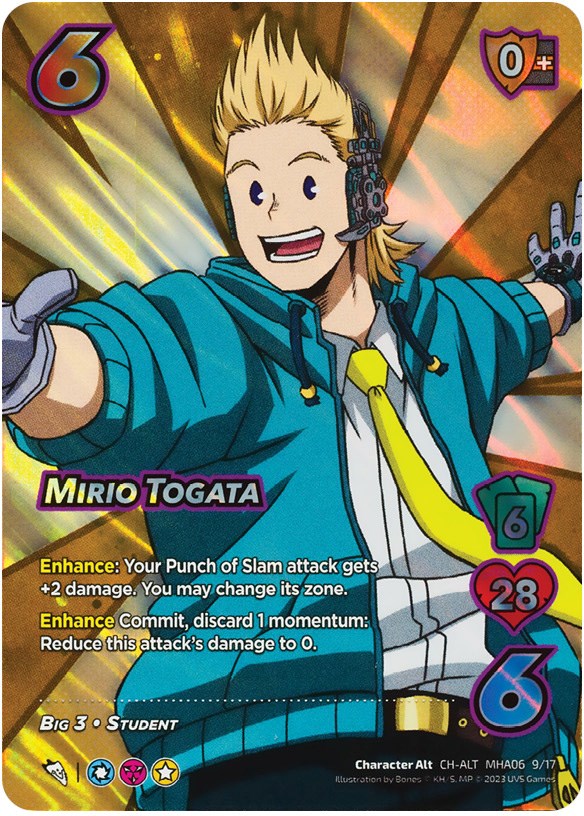 Mirio Togata - UniVersus: My Hero Academia: Jet Burn - UniVersus