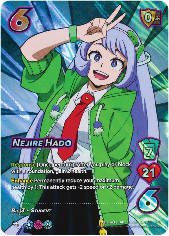 Nejire Hado - UniVersus: My Hero Academia: Jet Burn - UniVersus