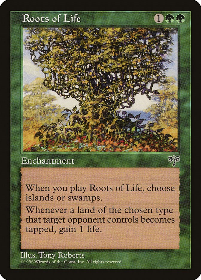 Roots of Life - Mirage - Magic: The Gathering