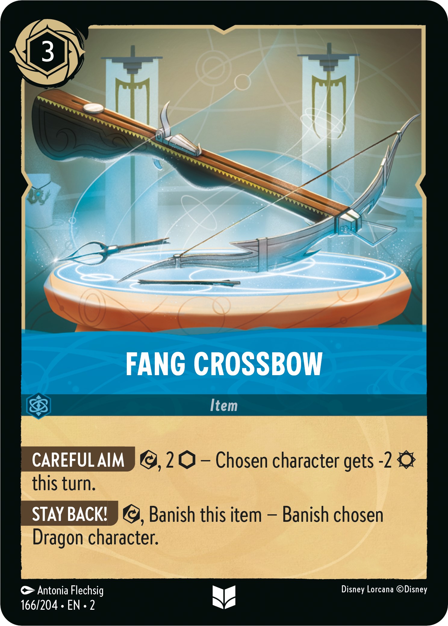 Fang Crossbow - Rise of the Floodborn - Disney Lorcana
