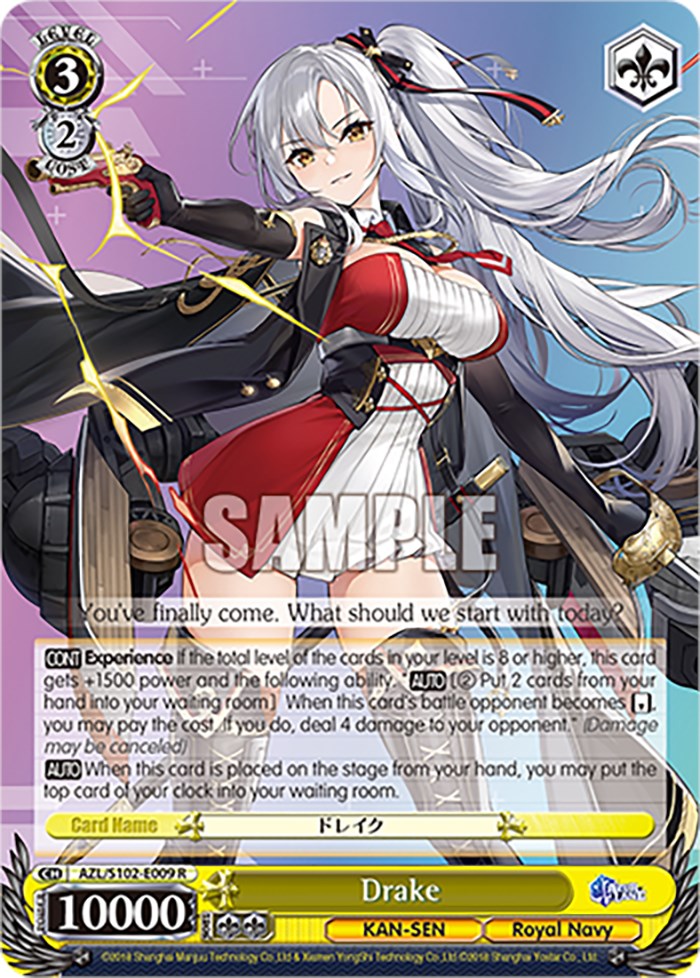 Drake - Azur Lane - Weiss Schwarz