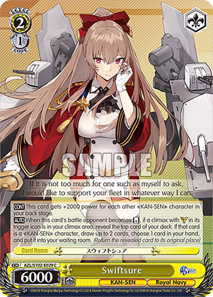 Swiftsure - Azur Lane - Weiss Schwarz