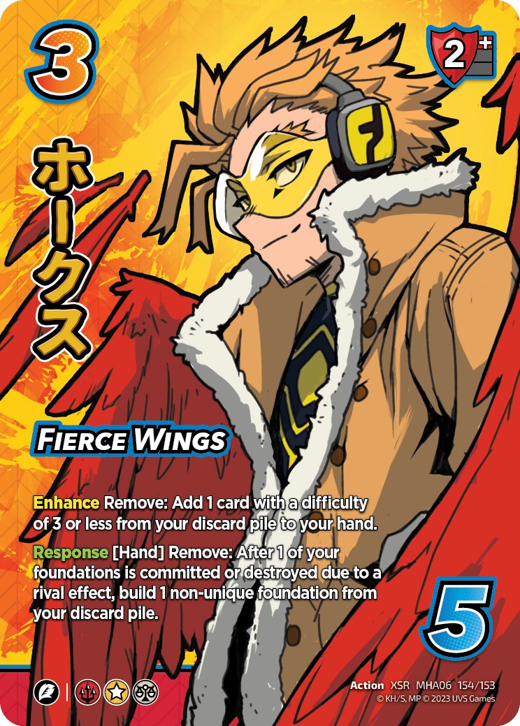 Fierce Wings (XSR) - UniVersus: My Hero Academia: Jet Burn - UniVersus