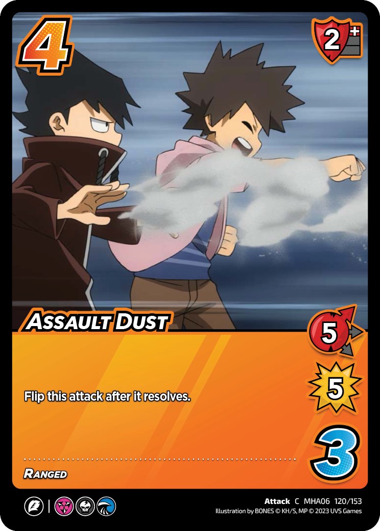 Assault Dust - UniVersus: My Hero Academia: Jet Burn - UniVersus