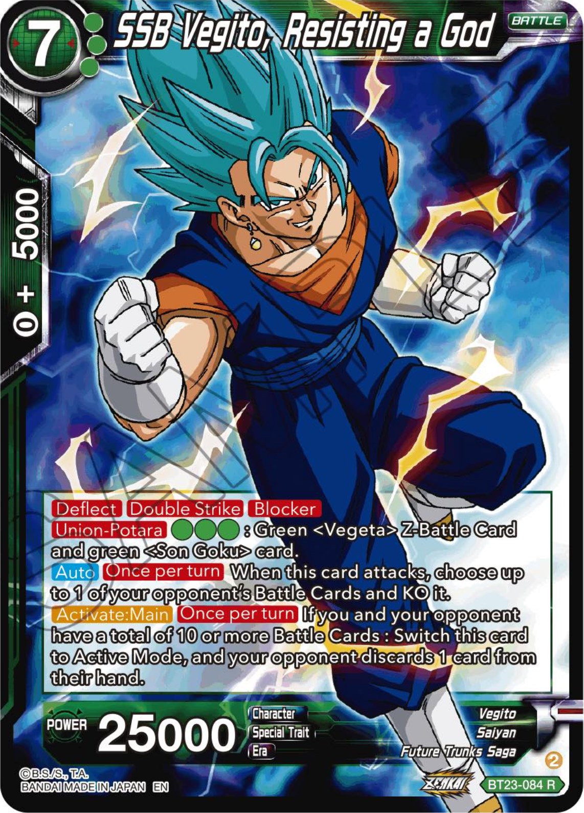 SSB Vegito, Resisting a God - Perfect Combination - Dragon Ball Super ...