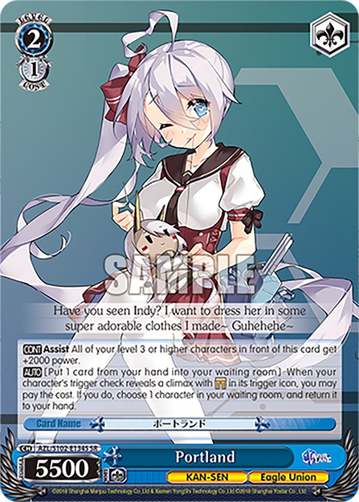 Portland (SR) - Azur Lane - Weiss Schwarz
