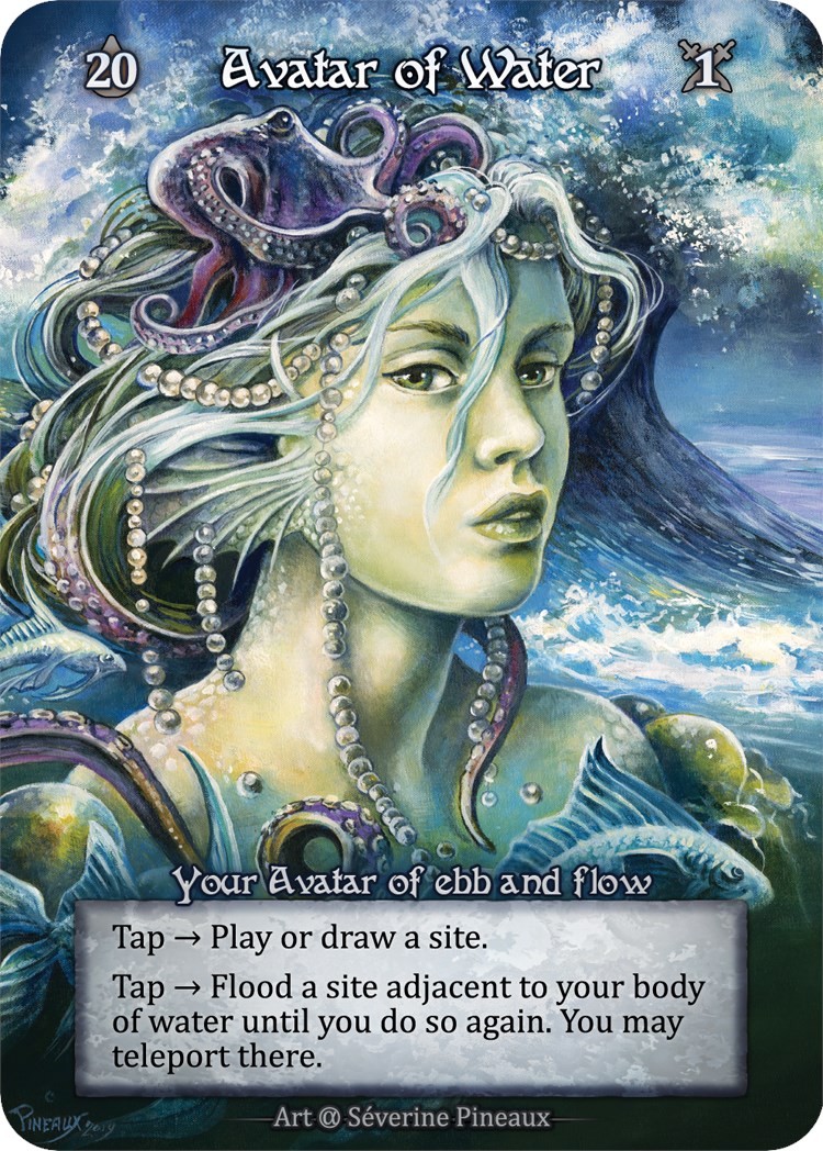 Avatar of Water (Preconstructed Deck) - Alpha - Sorcery: Contested Realm