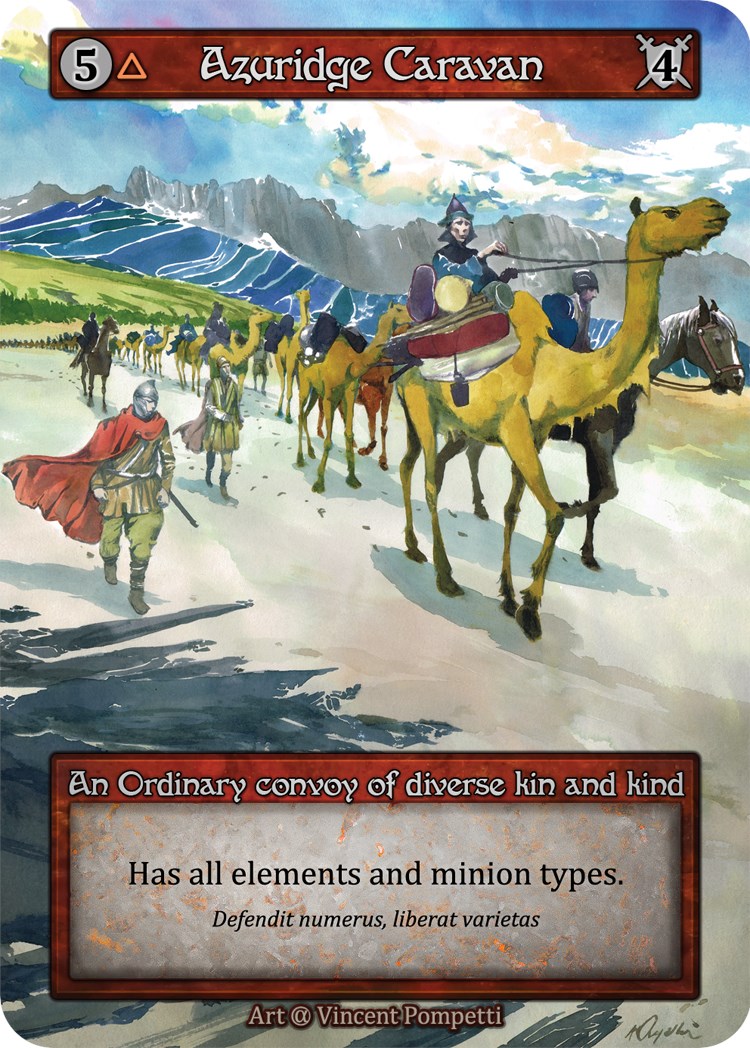 Azuridge Caravan - Alpha - Sorcery: Contested Realm