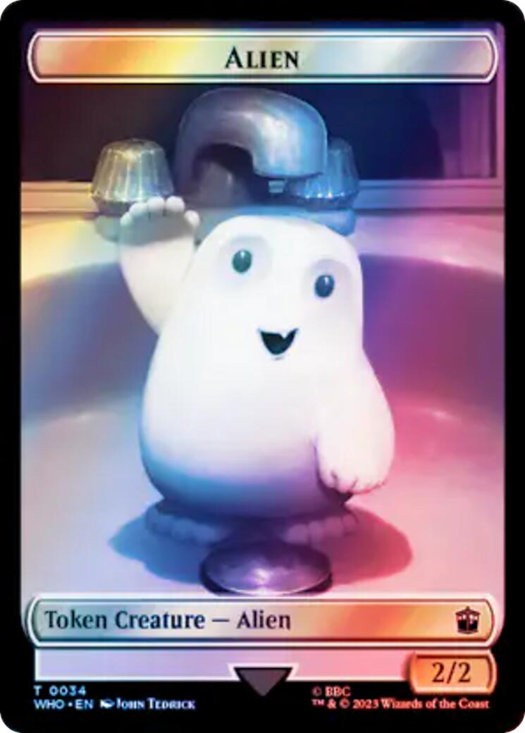 Alien // Mark of the Rani Double-Sided Token (Surge Foil) - Universes ...