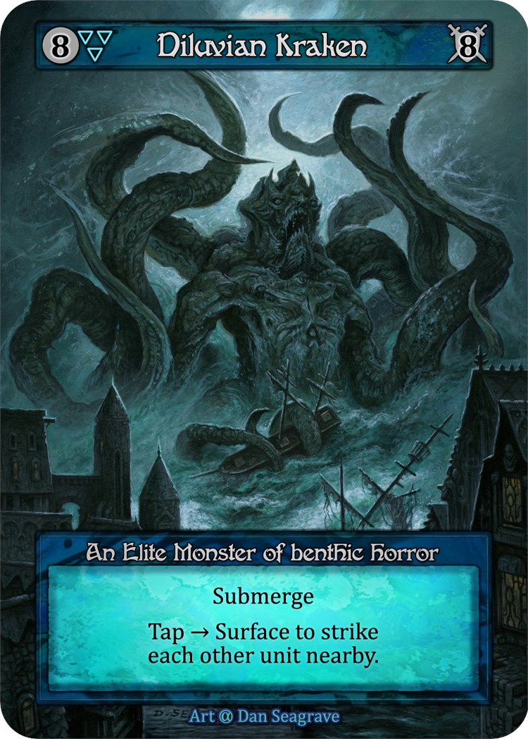 Diluvian Kraken - Alpha - Sorcery: Contested Realm