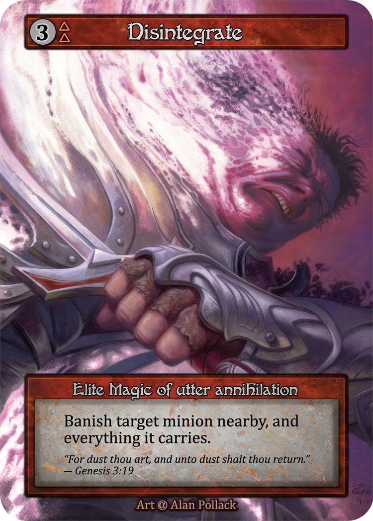 Disintegrate - Alpha - Sorcery: Contested Realm