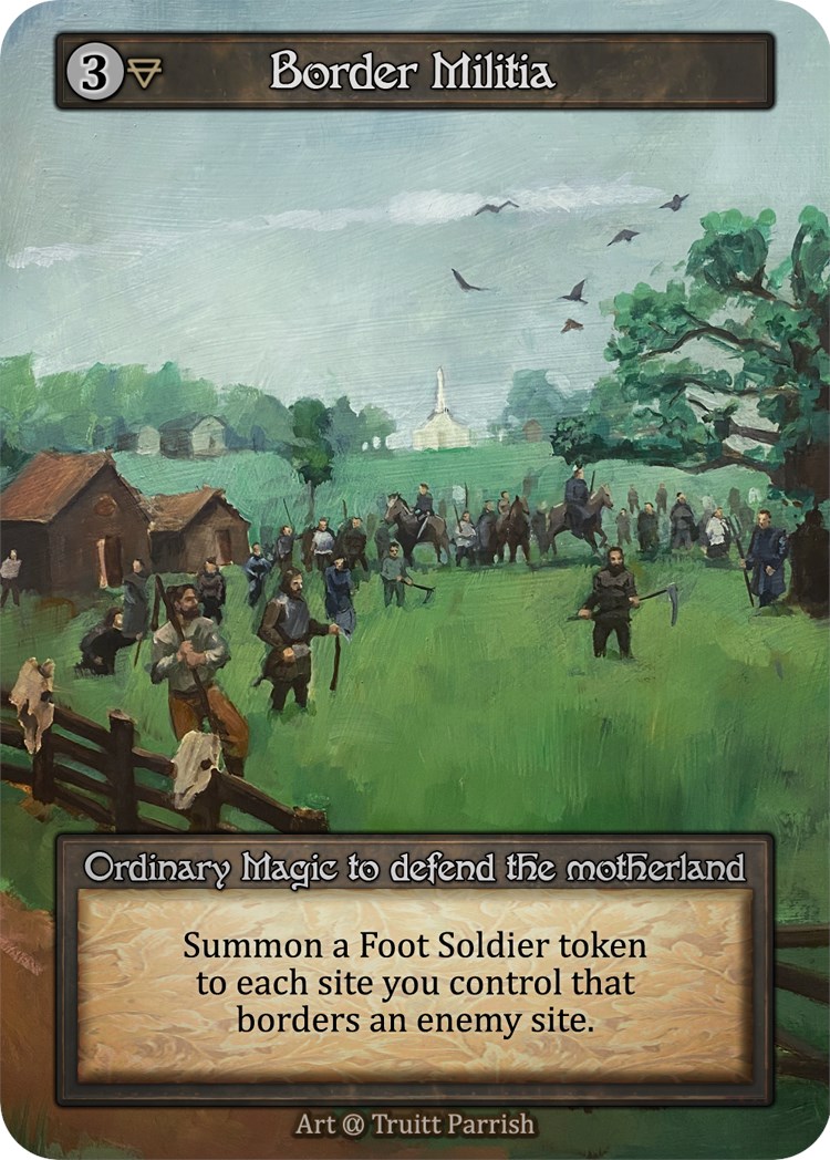 Border Militia - Alpha - Sorcery: Contested Realm
