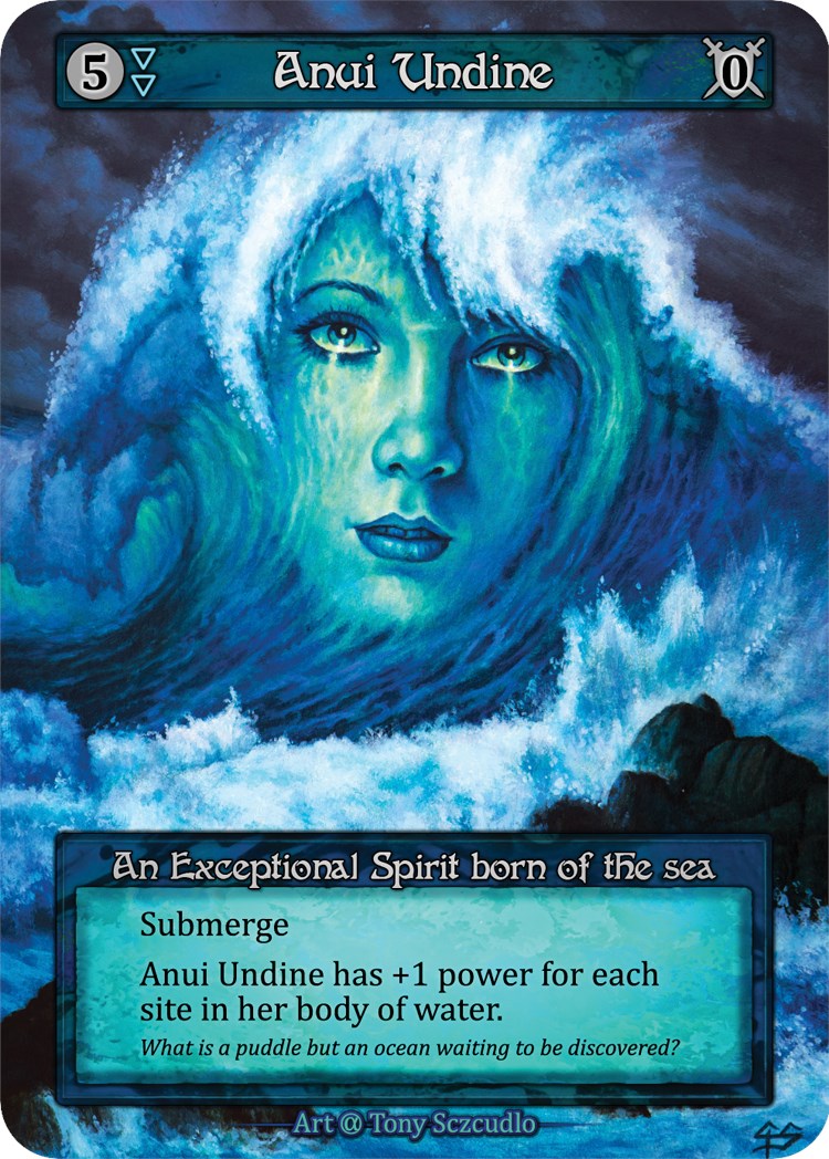 Anui Undine (Preconstructed Deck) - Alpha - Sorcery: Contested Realm
