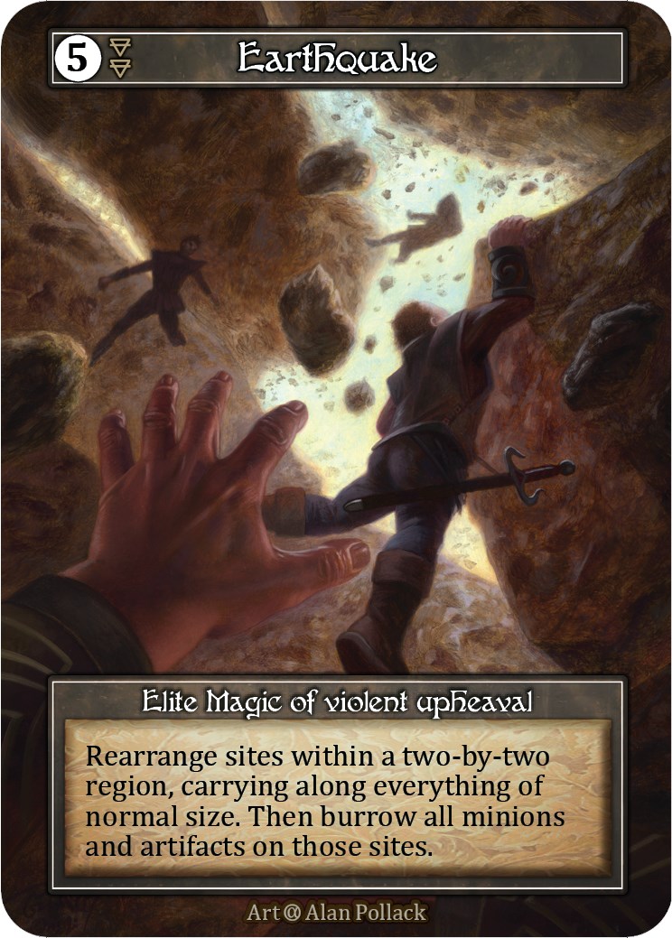 Earthquake (Foil) - Alpha - Sorcery: Contested Realm