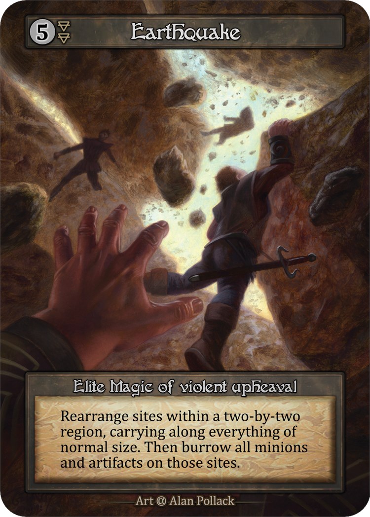 Earthquake (Preconstructed Deck) - Alpha - Sorcery: Contested Realm
