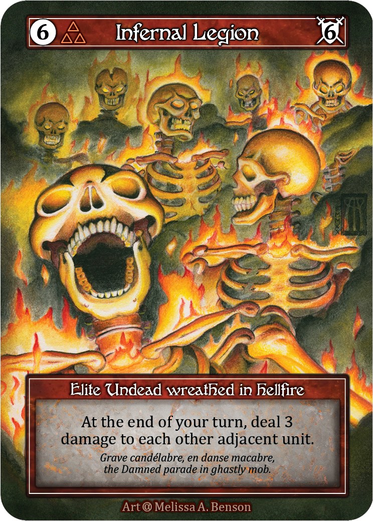 Infernal Legion (Foil) - Alpha - Sorcery: Contested Realm