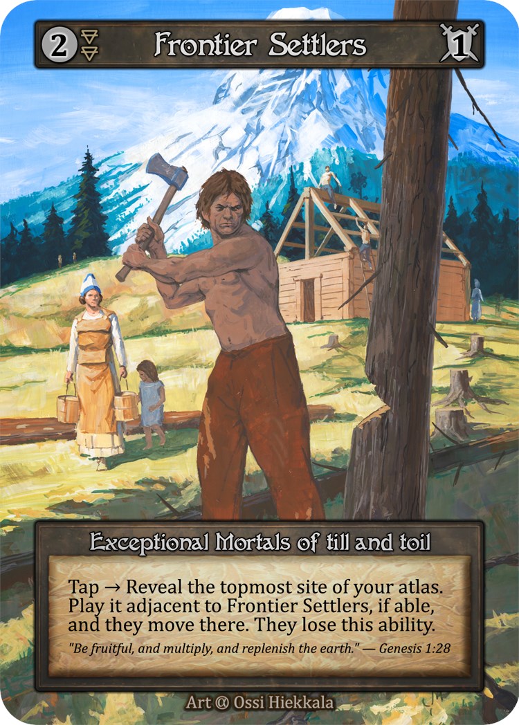 Frontier Settlers - Alpha - Sorcery: Contested Realm