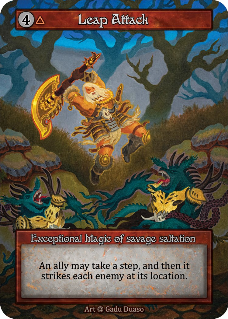 Leap Attack - Alpha - Sorcery: Contested Realm