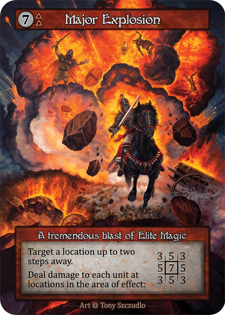 Major Explosion (Preconstructed Deck) - Alpha - Sorcery: Contested Realm
