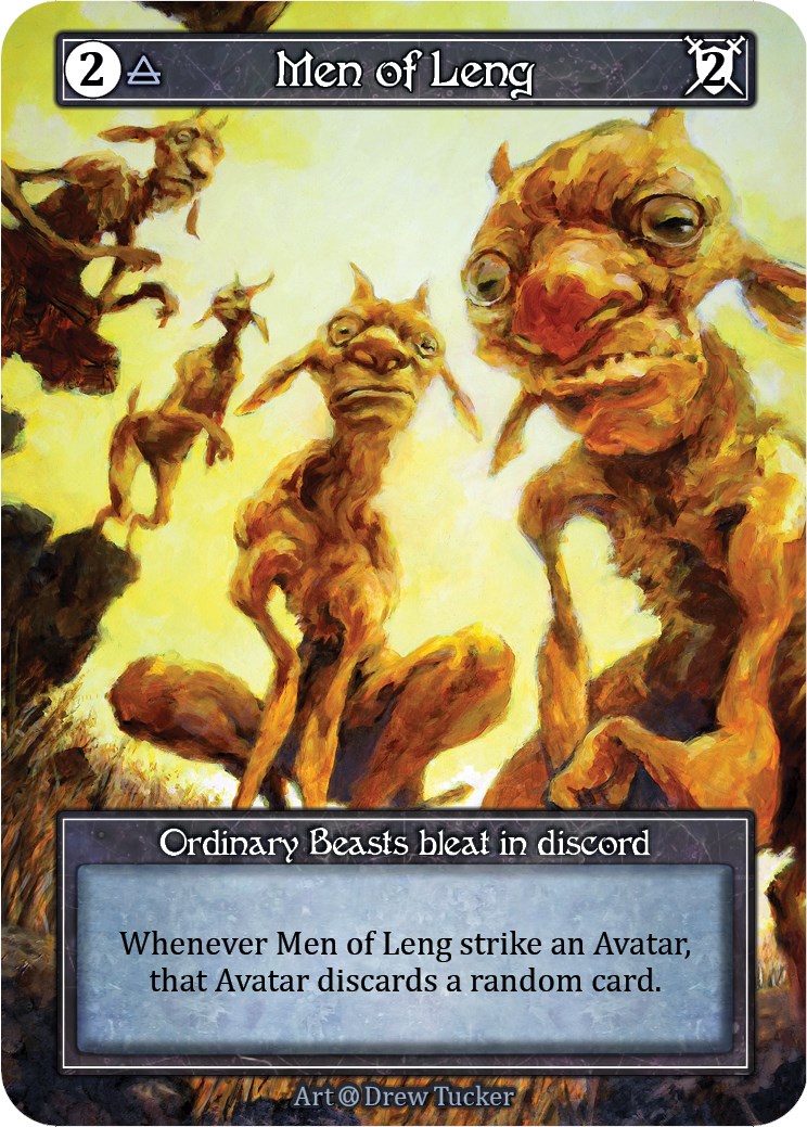 Men of Leng (Foil) - Alpha - Sorcery: Contested Realm