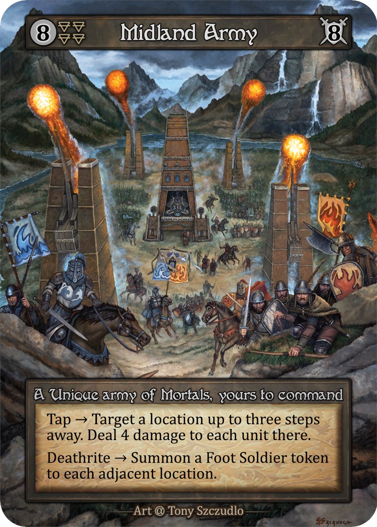 Midland Army (Preconstructed Deck) - Alpha - Sorcery: Contested Realm