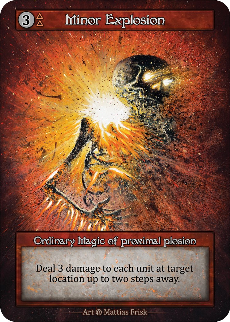 Minor Explosion (Preconstructed Deck) - Alpha - Sorcery: Contested Realm
