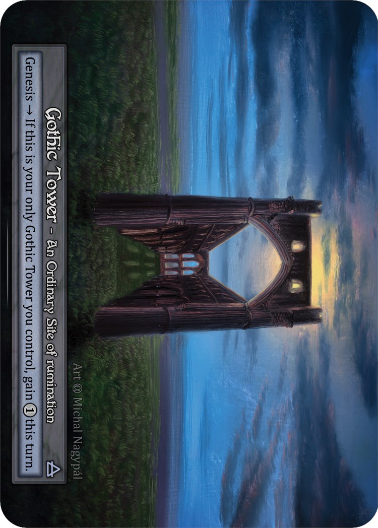 Gothic Tower (Preconstructed Deck) - Alpha - Sorcery: Contested Realm
