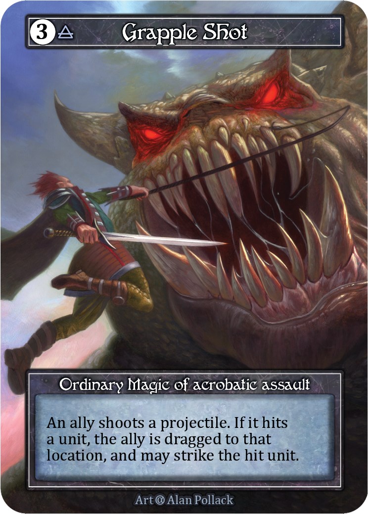 Grapple Shot (Foil) - Alpha - Sorcery: Contested Realm