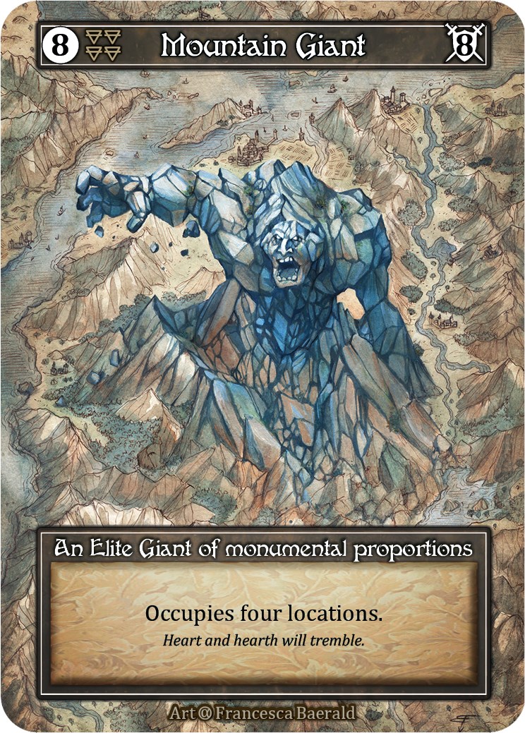Mountain Giant (Foil) - Alpha - Sorcery: Contested Realm