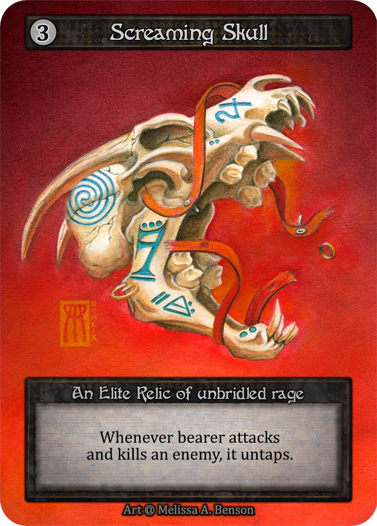 Screaming Skull - Alpha - Sorcery: Contested Realm