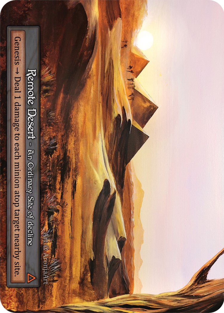 Remote Desert - Alpha - Sorcery: Contested Realm