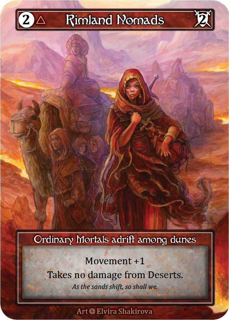 Rimland Nomads (Foil) - Alpha - Sorcery: Contested Realm