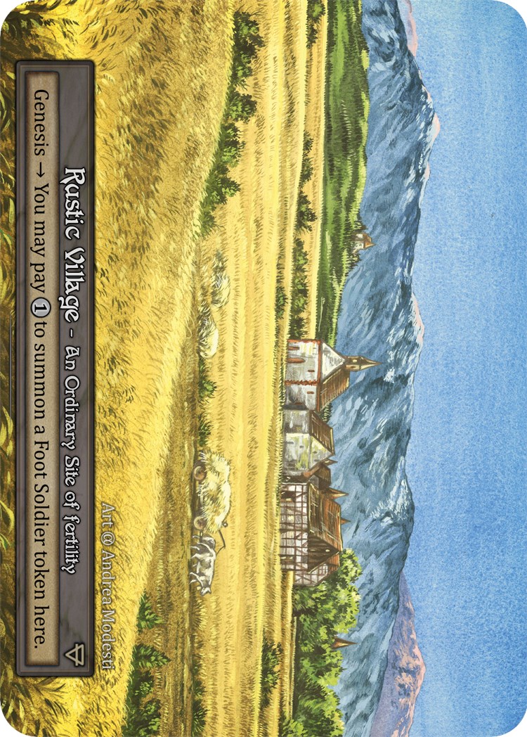 Rustic Village (Preconstructed Deck) - Alpha - Sorcery: Contested Realm