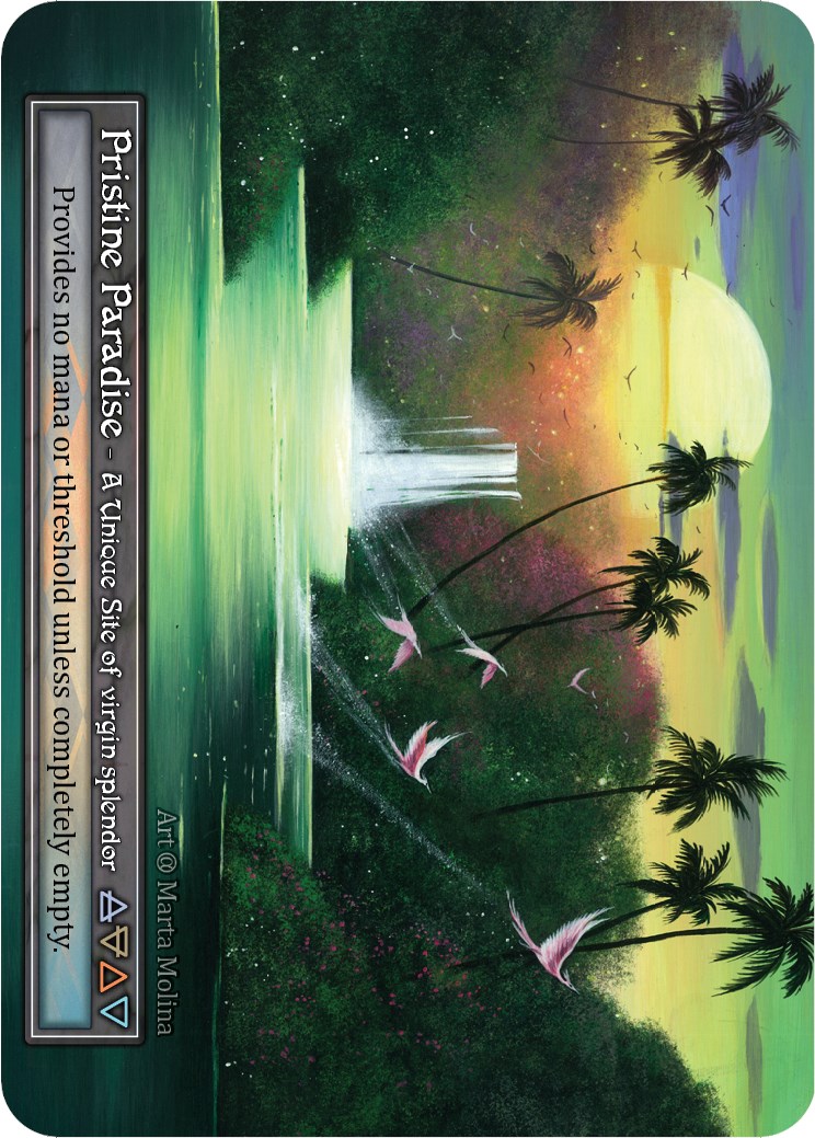 Pristine Paradise (Foil) - Alpha - Sorcery: Contested Realm