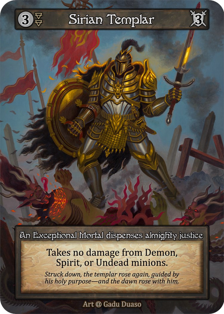 Sirian Templar - Alpha - Sorcery: Contested Realm