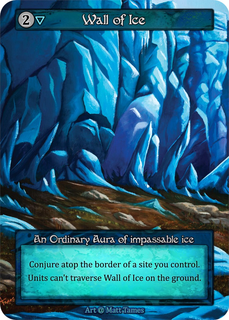 Wall of Ice - Alpha - Sorcery: Contested Realm