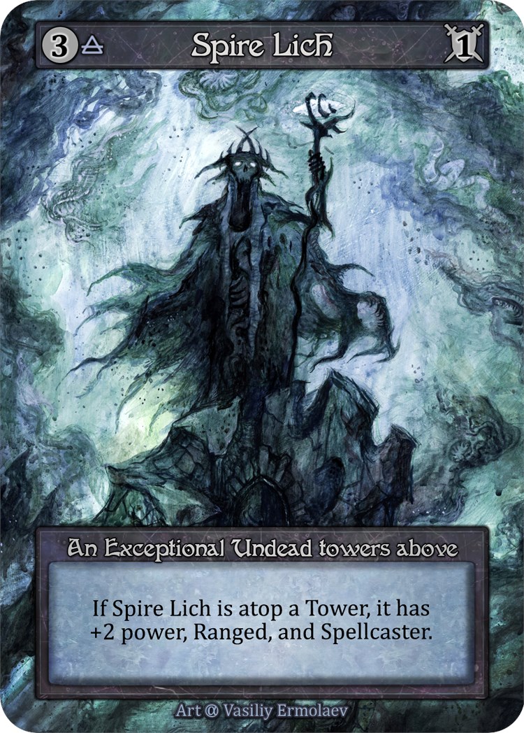 Spire Lich - Alpha - Sorcery: Contested Realm