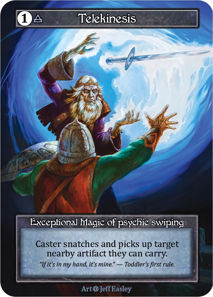 Telekinesis (Foil) - Alpha - Sorcery: Contested Realm