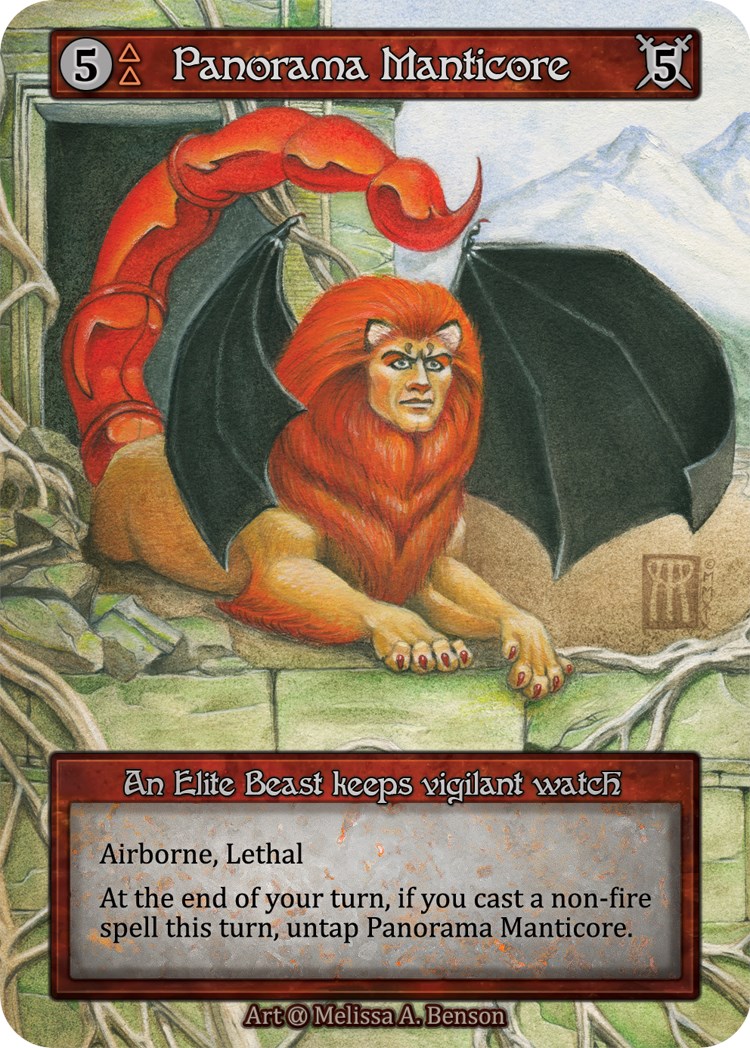 Panorama Manticore - Alpha - Sorcery: Contested Realm