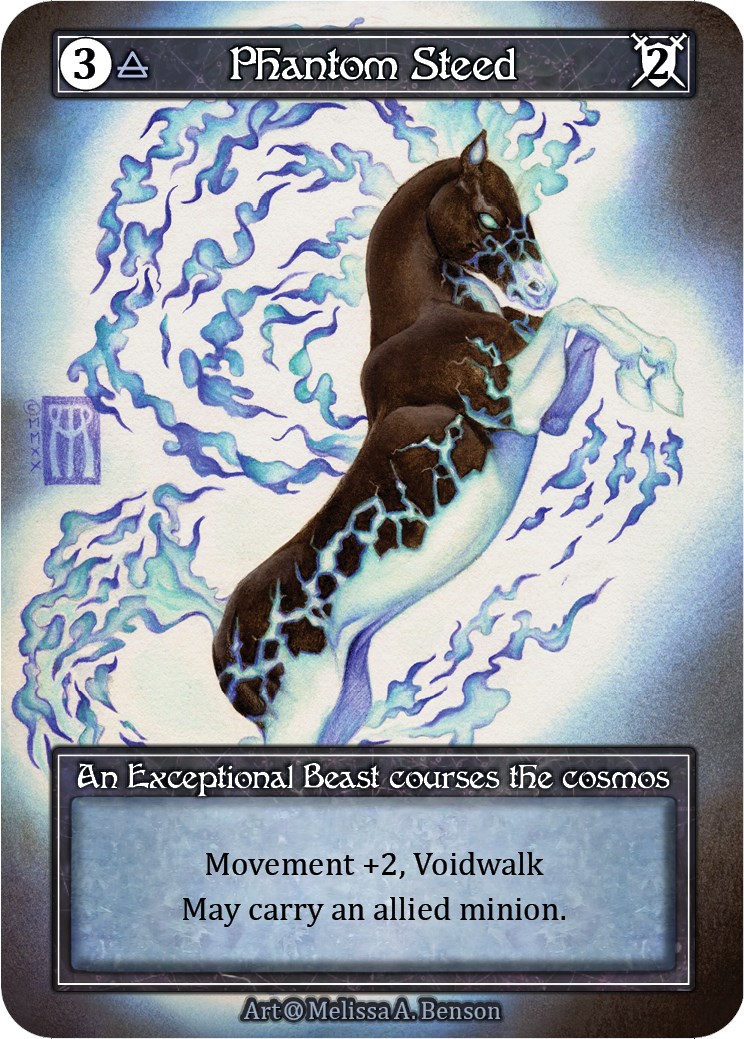 Phantom Steed (Foil) - Alpha - Sorcery: Contested Realm