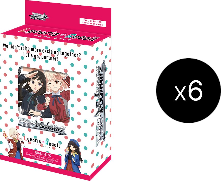 Lycoris Recoil Trial Deck Display - Lycoris Recoil - Weiss Schwarz