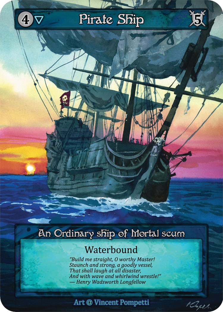 Pirate Ship (Preconstructed Deck) - Alpha - Sorcery: Contested Realm