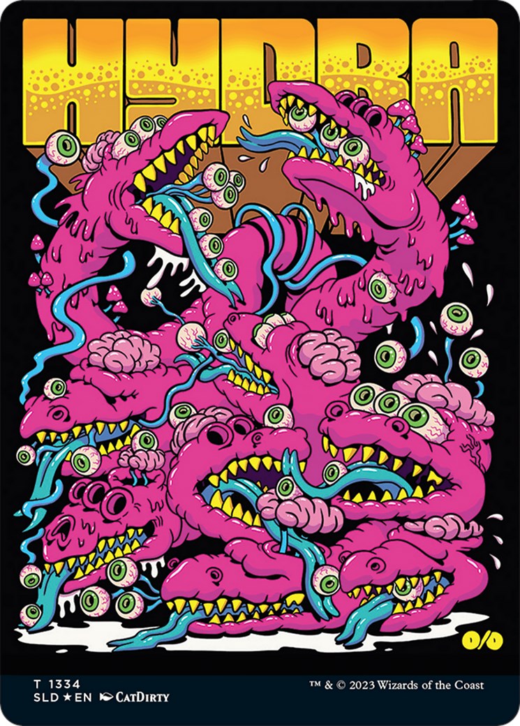 Hydra Token - Secret Lair Drop Series - Magic: The Gathering