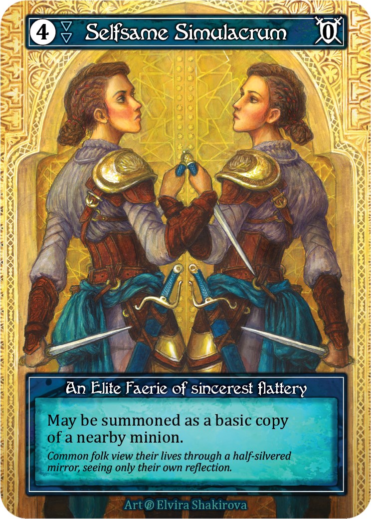 Selfsame Simulacrum (Foil) - Beta - Sorcery: Contested Realm